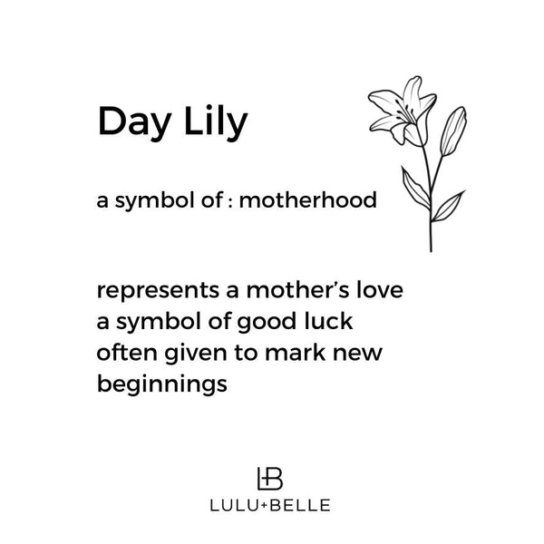Lily and initial necklace silver - Lulu + Belle ® Jewellery